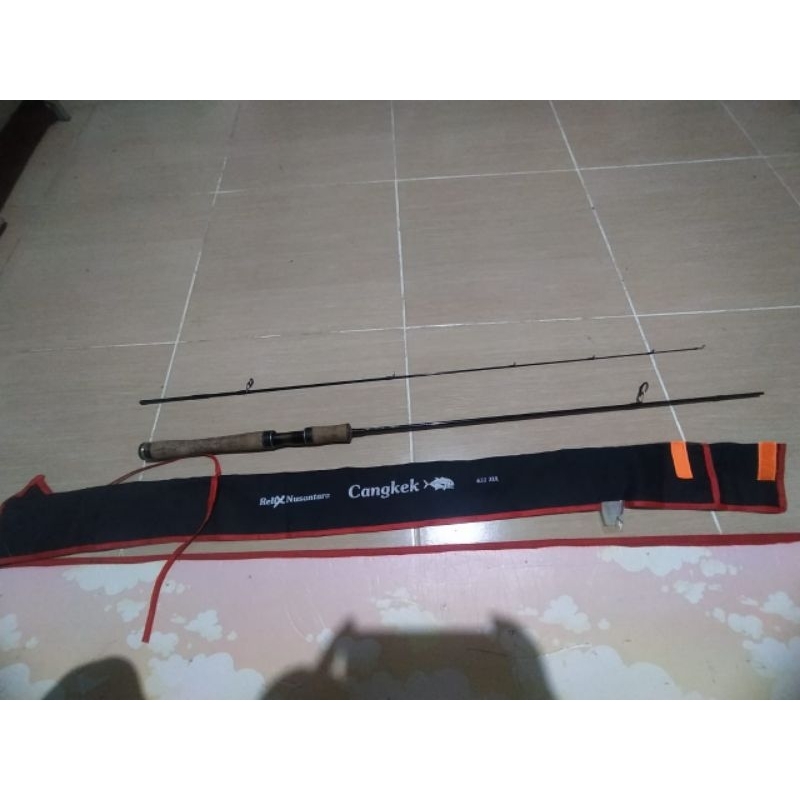 Jual Joran Spinning Cangkek gen 1 Relix Nusantara 632XUL Custom Stream Rod | Shopee Indonesia