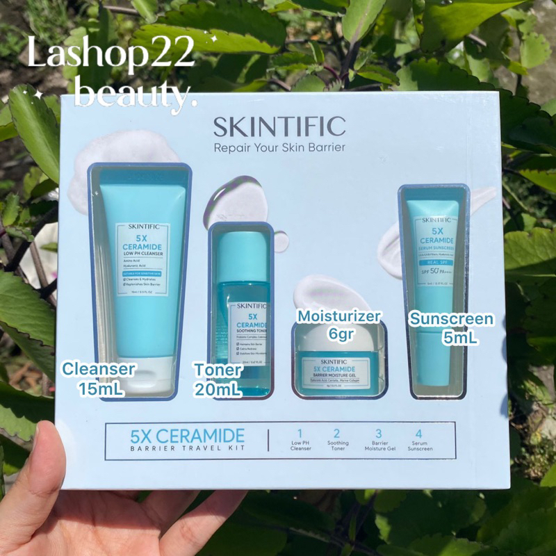 Jual SKINTIFIC Ceramide Travel Kit - Barrier Repair Kit [ReadySiapKirim ...