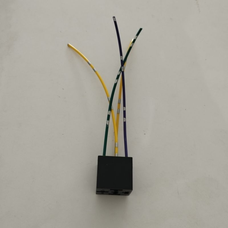 Jual Socket Relay Nylon 4 Kaki + Kabel | Shopee Indonesia