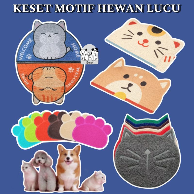 Jual Alas Tempat Pasir Tempat Makan Kucing Anjing / Keset Kaki ...