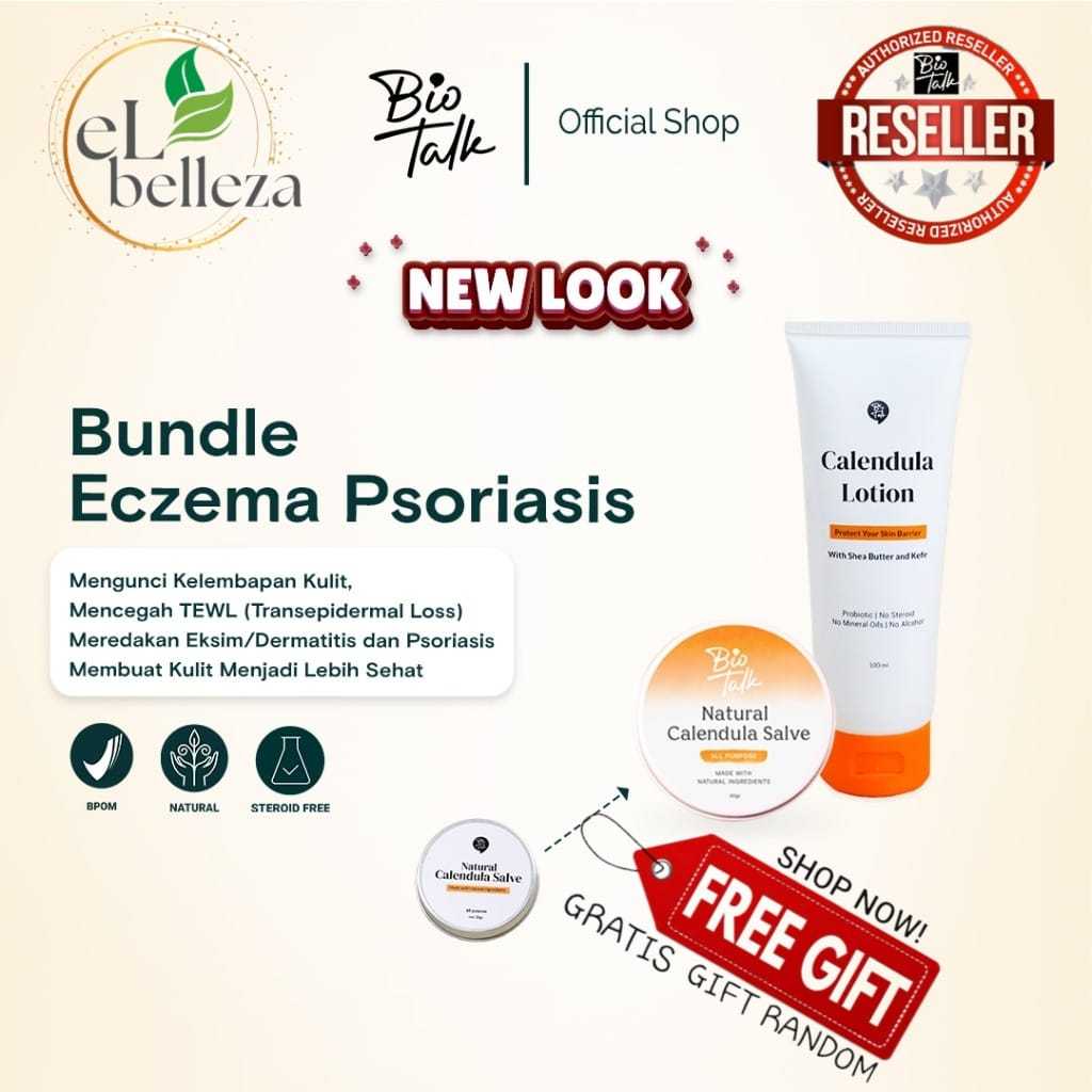 Jual Biotalk Bundle Eczema Psoriasis | Shopee Indonesia