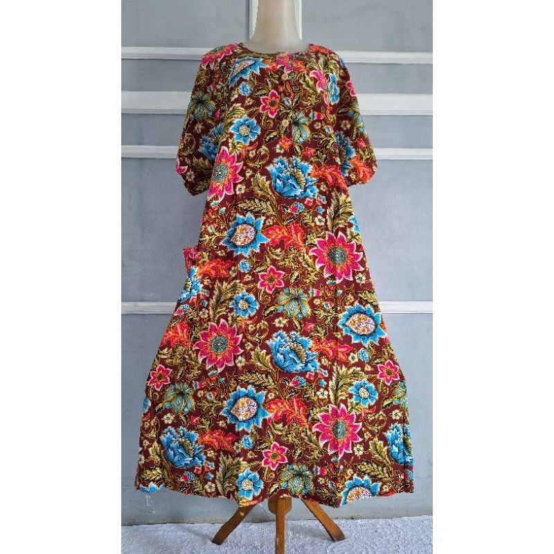 Jual Daster KENCANA UNGU MODEL L3 LABEL BIRU LD 130cm PB 110cm ( baju ...