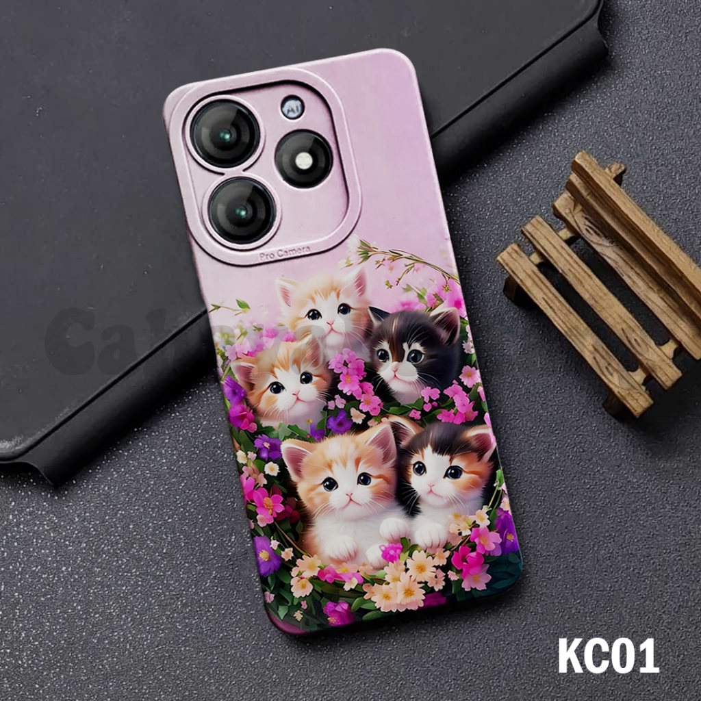 Jual CAHAYABINTANG - CASING HP UNTUK INFINIX SMART 8 GAMBAR KUCING LUCU ...