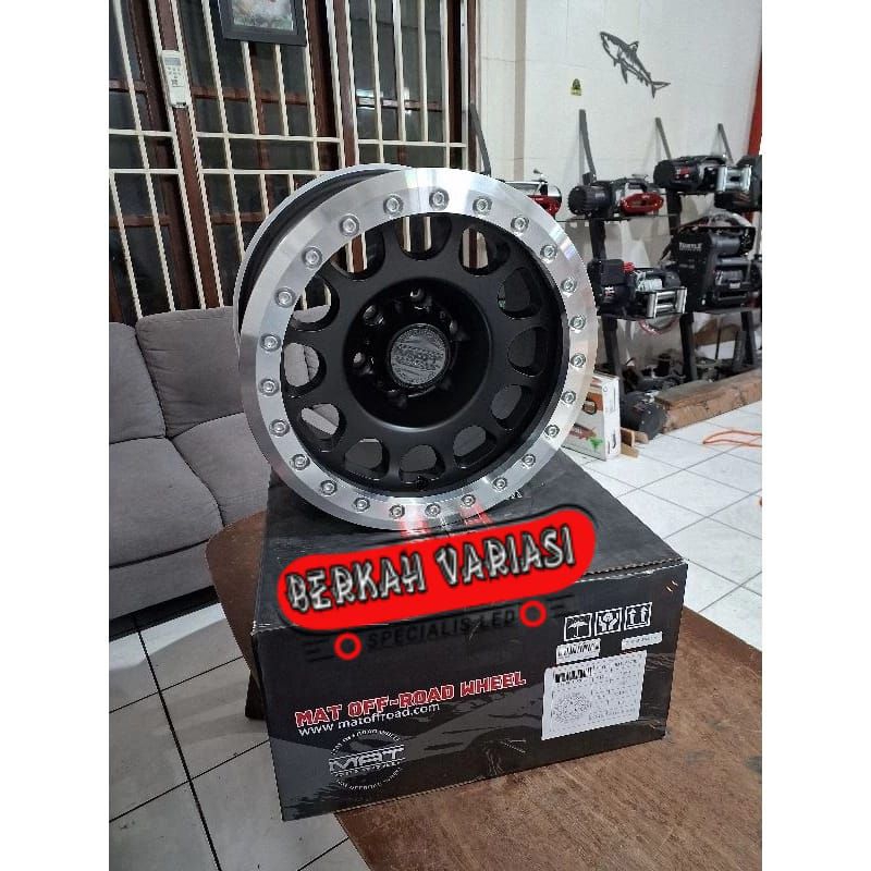 Jual MAT OFFROAD WHEEL VELG BEADLOCK EXTREME RING 16 X 8 LOBANG 6 X 139 ...