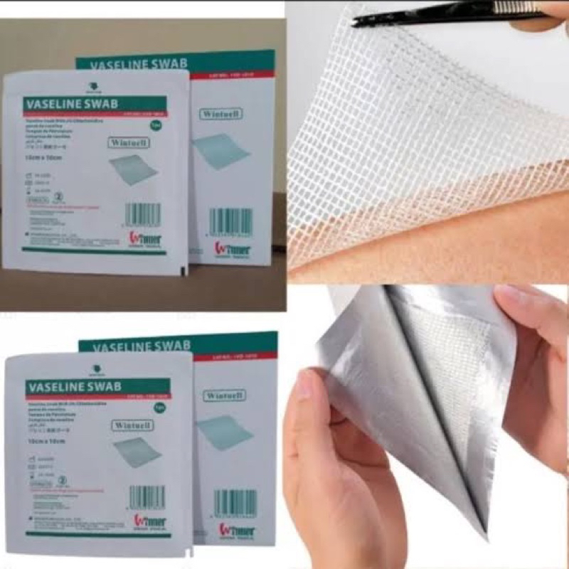 Jual VASELINE SWAB 10x10 SATUAN PER LEMBAR | Shopee Indonesia
