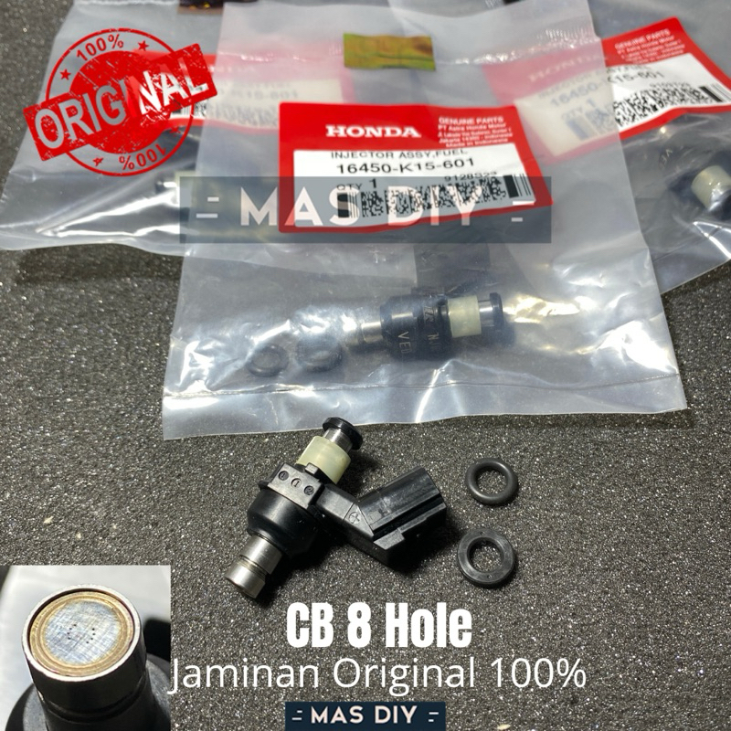 Jual Injektor Injector CB 150 CBR 150 K15G 8 Hole Original Resmi AHM ...