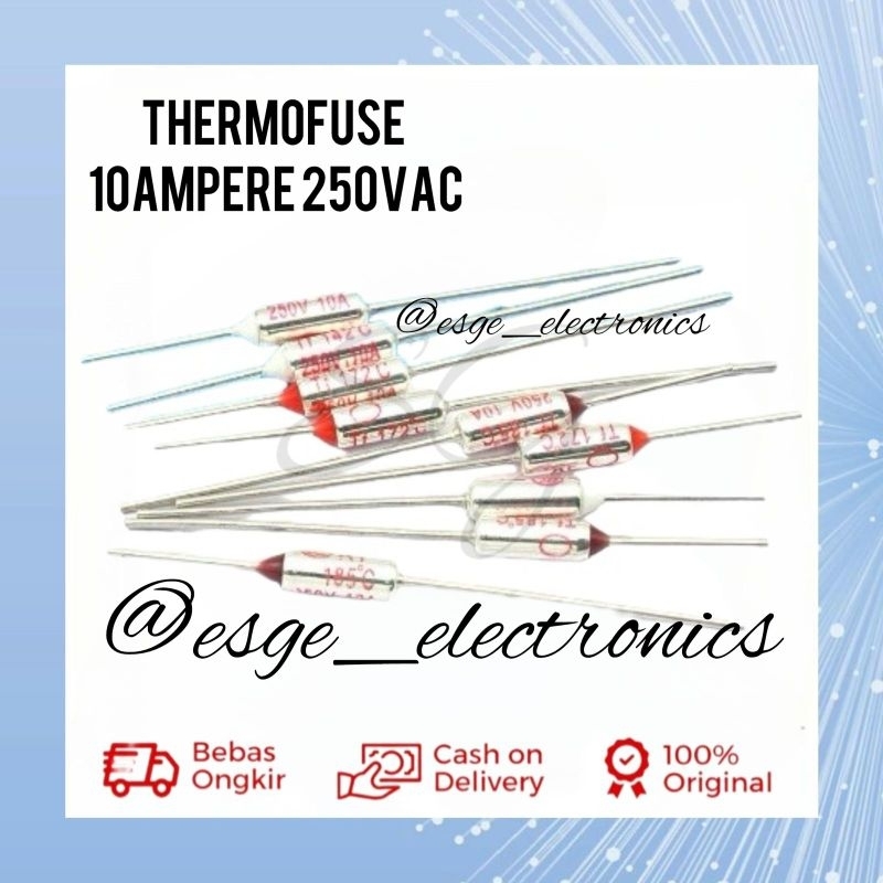 Jual THERMOFUSE MAGIC COM 10A 250 VOLT TERMOFUSE MAGIC COM THERMAL FUSE ...