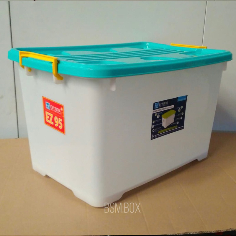 Jual Container Box 95 JUMBO BESAR Ezy Box Tempat Penyimpanan Serbaguna ...