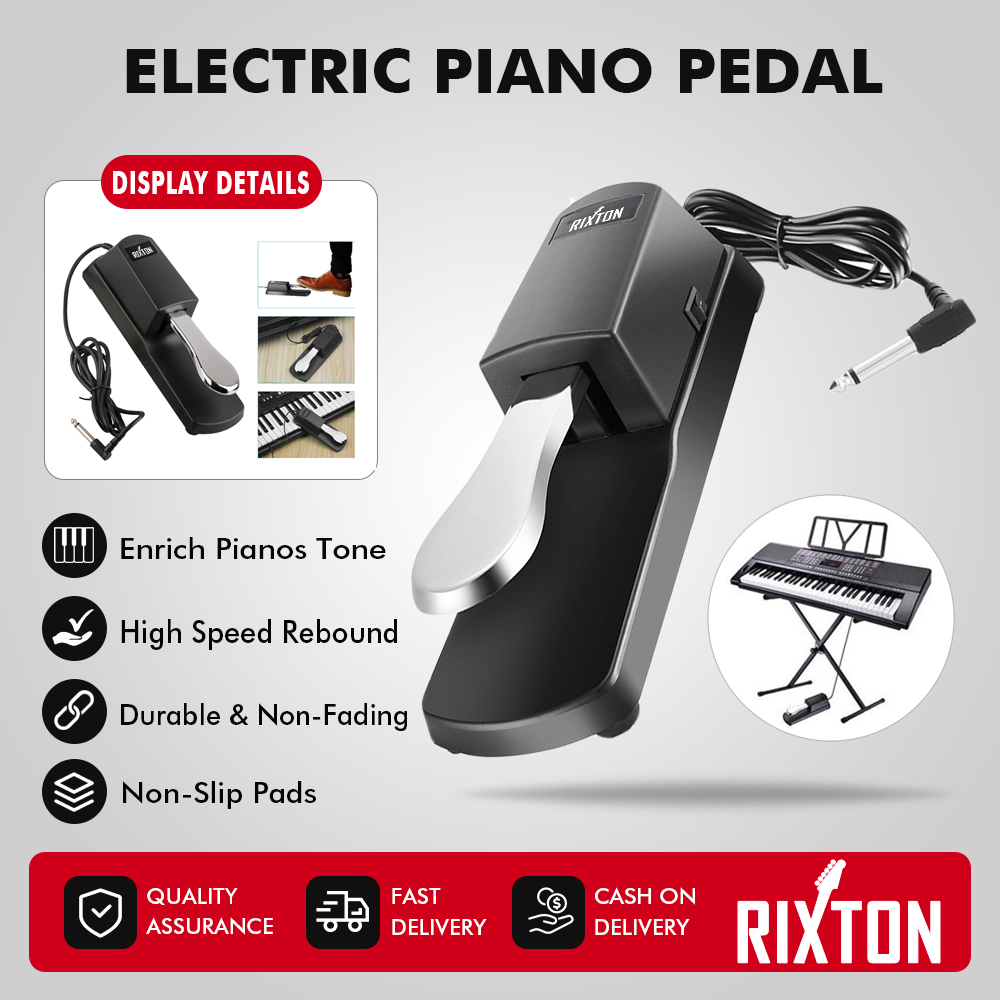 Jual RIXTON Metal Synthesizers Piano Pedal Durable Anti Slip Musical ...