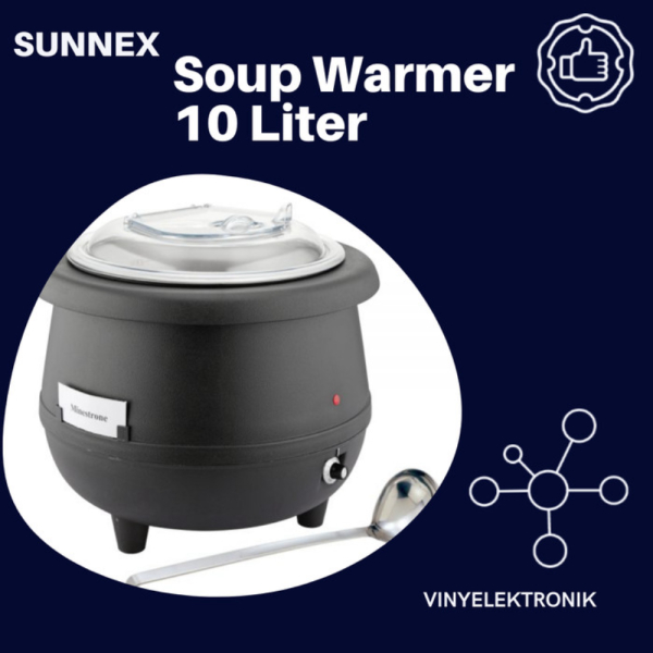 Jual Sunnex Soup Warmer 10 Liter / Centong Soup 10Lt Original | Shopee ...