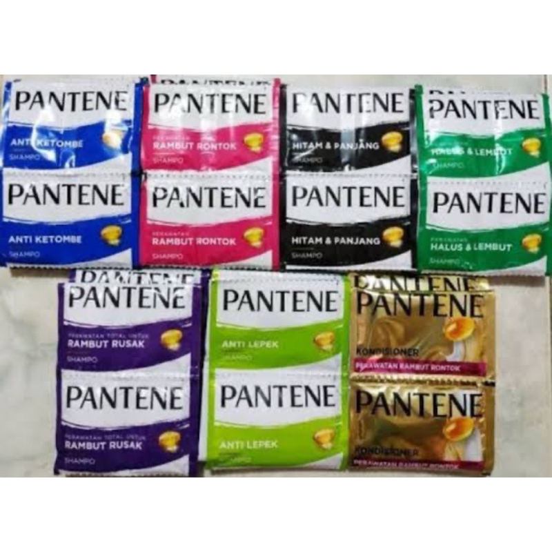 Jual pantene sampo renceng isi 12 pcs / sampo sachet / sampi renceng ...