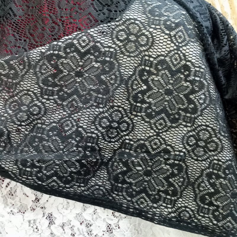 Jual Bahan/Kain Brokat Garment Korea | Brokat Banyak Motif ( Khusus ...