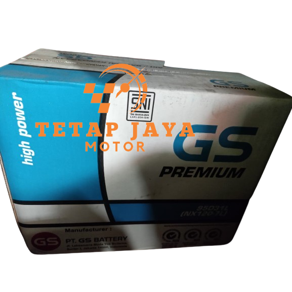 Jual AKI GS PREMIUM BASAH ASTRA NX120-7L 95D31L | Shopee Indonesia