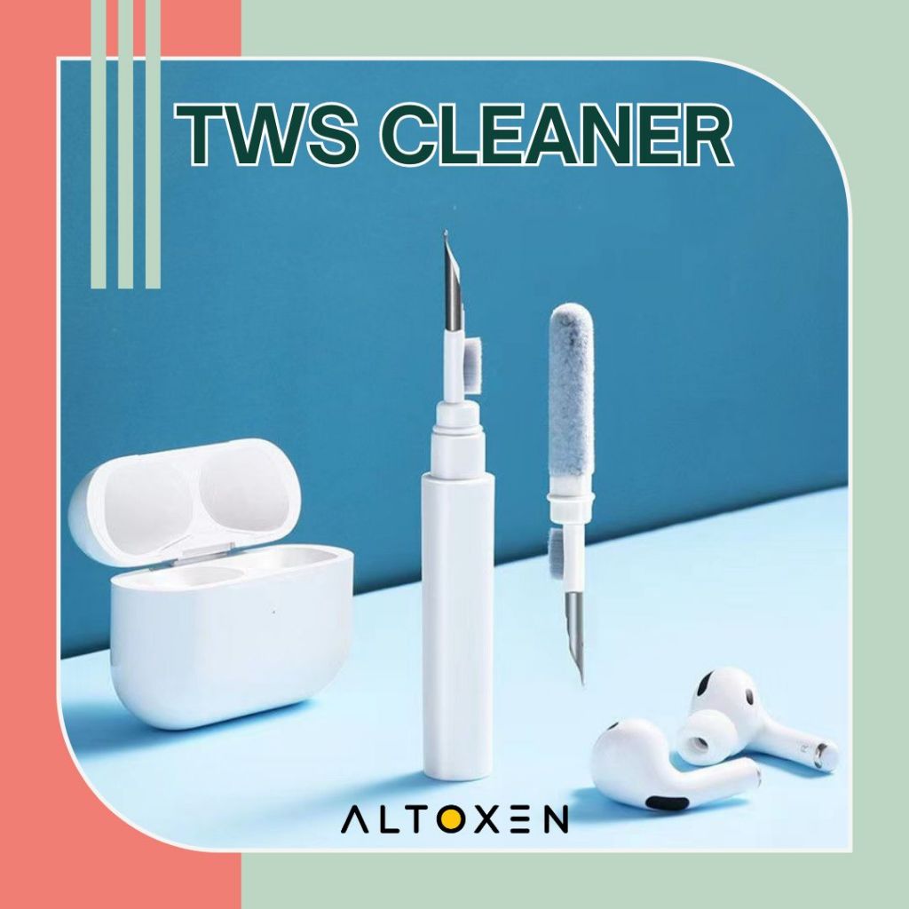 Jual TWS Cleaner 3 in 1 Multi Cleaning Pen Pembersih Headphone ...