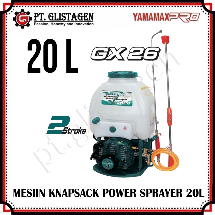 Jual Mesin Portable Power Sprayer Knapsack Alat Semprot Hama 2 Tak ...