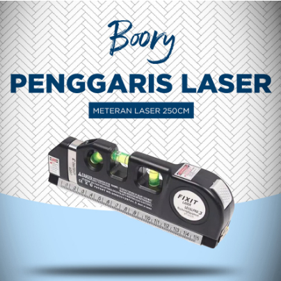 Jual Penggaris Laser Fixit LevelPro3 Waterpass Meteran Laser Manual ...