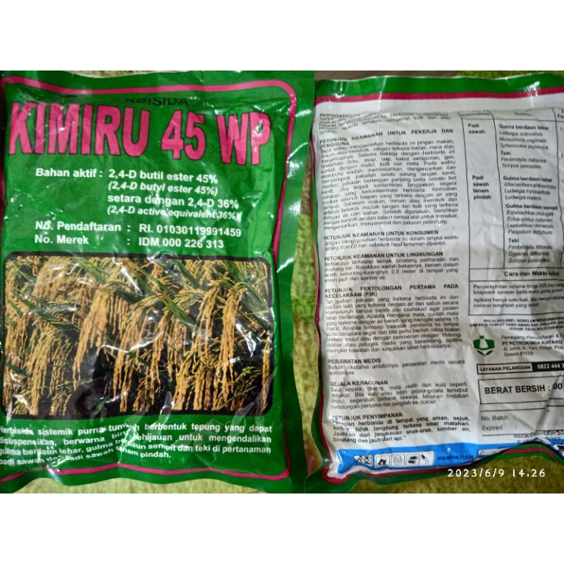 Jual Herbisida KIMIRU 45WP Kemasan 200gr | Shopee Indonesia