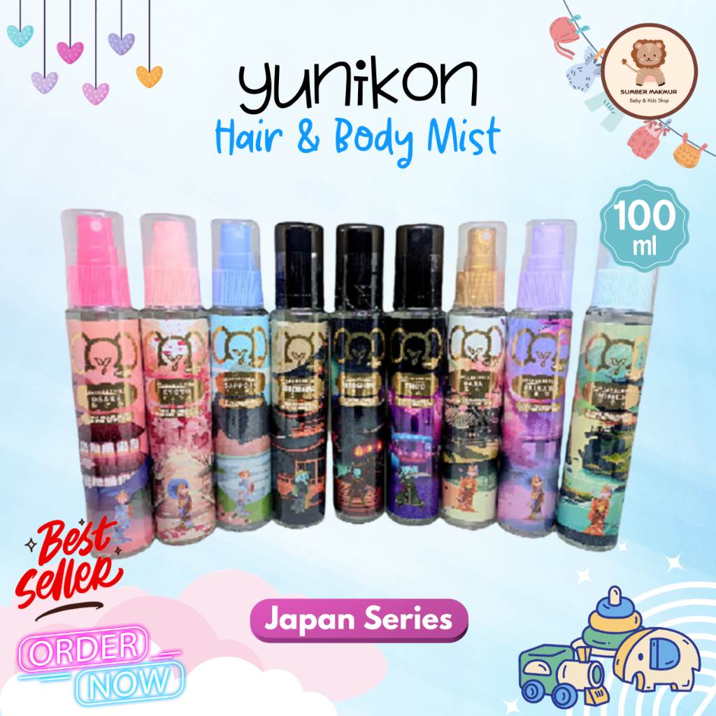 Jual Yu by Yunikon Japan Series Hair & Body Mist 100ml / Parfum Fine ...