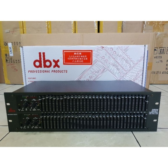 Jual Equalizer DBX2231 DBX 2231 Grade A MAKRO 2 x 31 Channel Dual ...