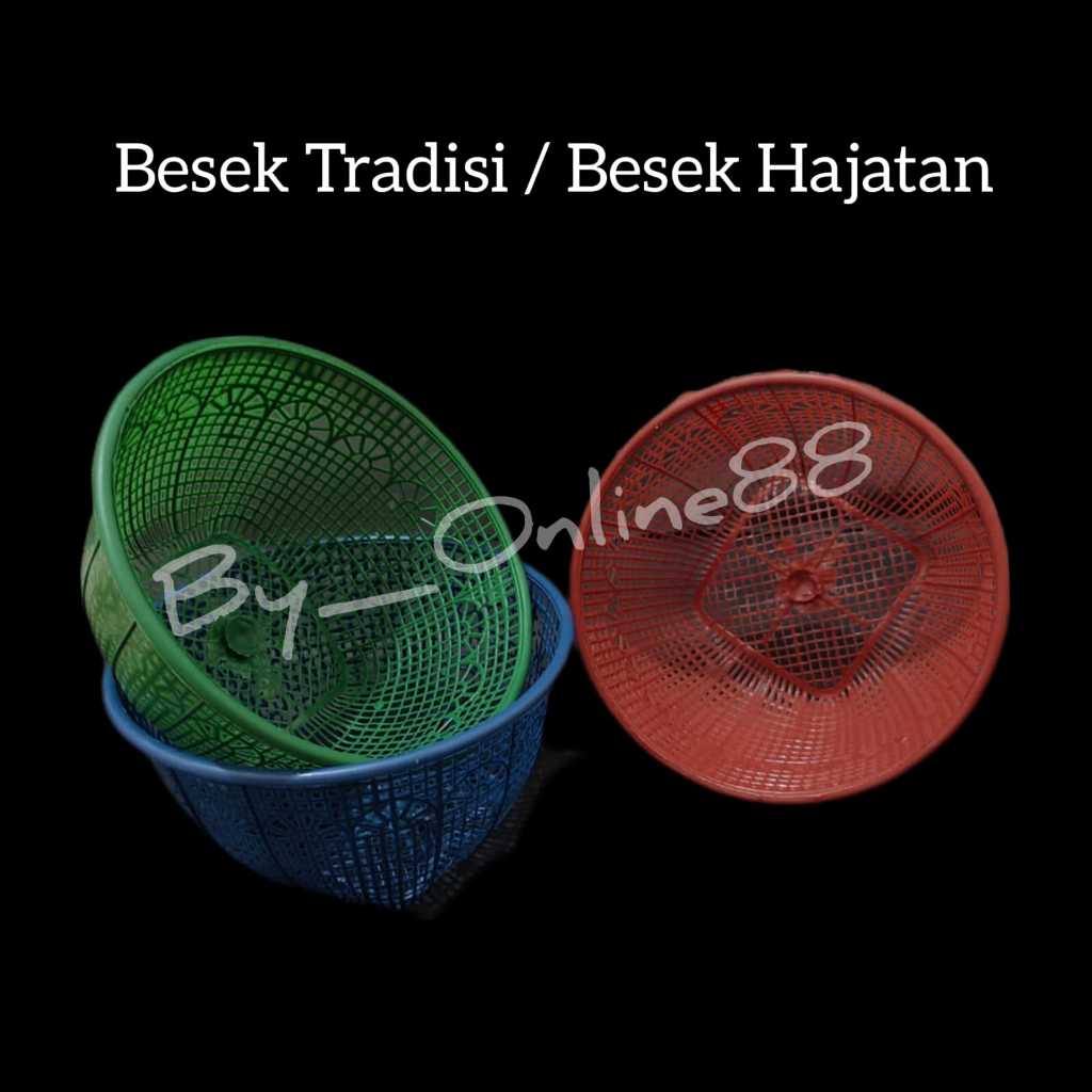 Jual Besek Tradisi / Wakul Tradisi / Keranjang Plastik Hajatan @12pcs ...