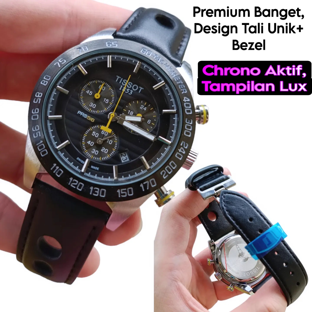 Jual Jam Premium Pria tali kulit Unik ( jamnya Premium dan keren) - Jam ...