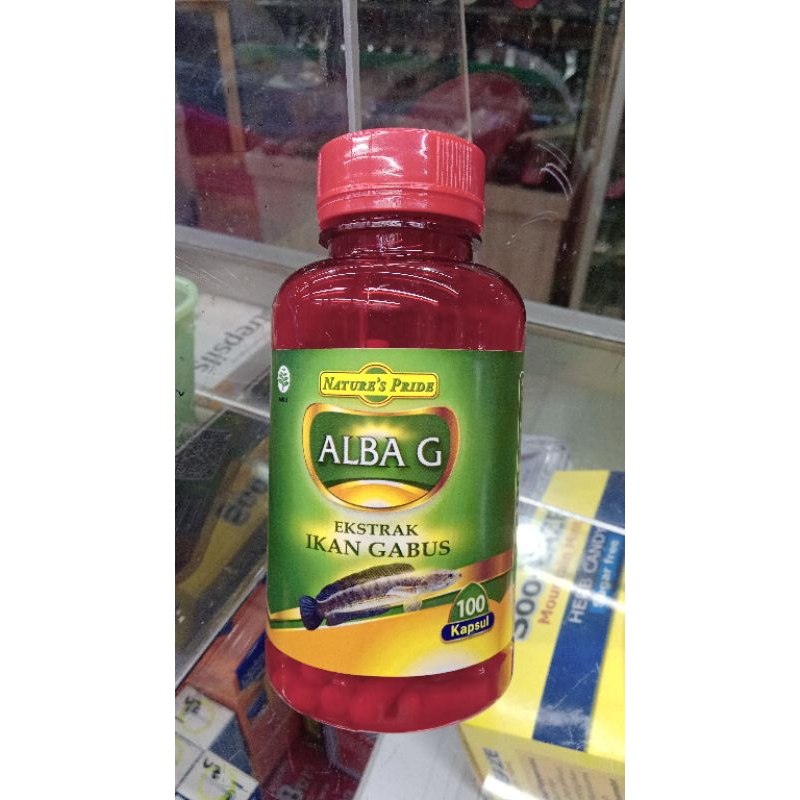 Jual ALBA G natures pride / ekstrak ikan gabus isi 100 | Shopee Indonesia