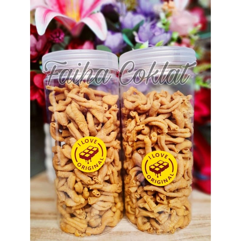 Jual Snack Usus Crispy Toples 400gr Snack Enak Faiha Coklat | Shopee ...