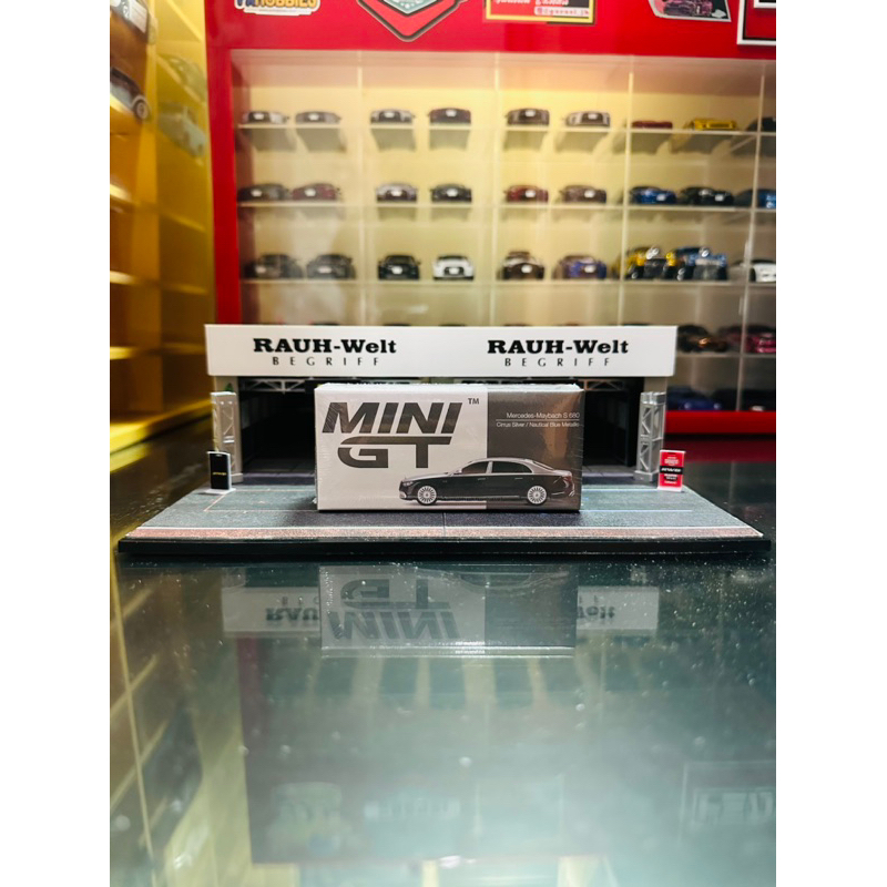 Jual Mini GT No 516 Mercedes Maybach S 680 Cirrus Silver / Nautical ...