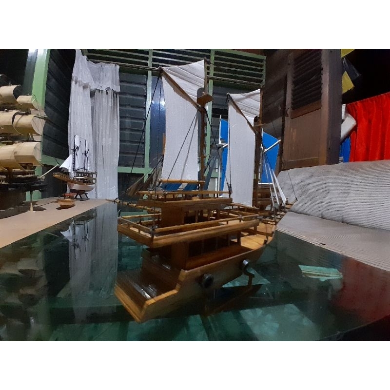 Jual miniatur kapal layar phinisi | Shopee Indonesia
