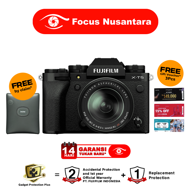 Jual FUJIFILM X-T5 Fuji XT5 / Fujifilm XT5 Body / Kit 18-55 / Kit 16 ...