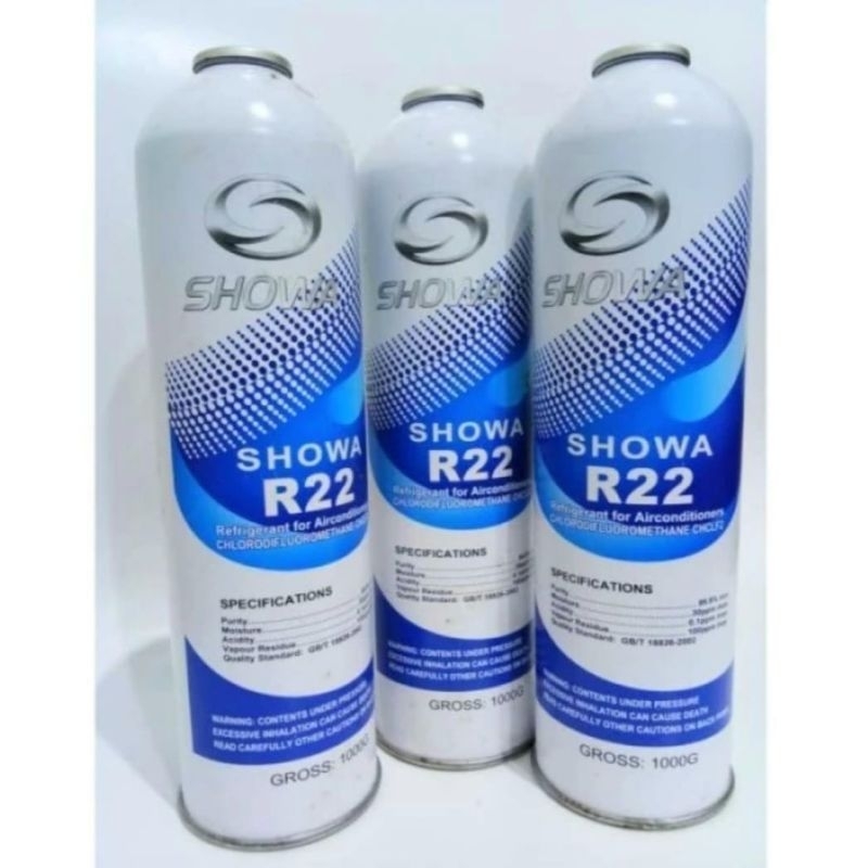 Jual Freon Ac Kaleng R22 Showa 1kg | Shopee Indonesia