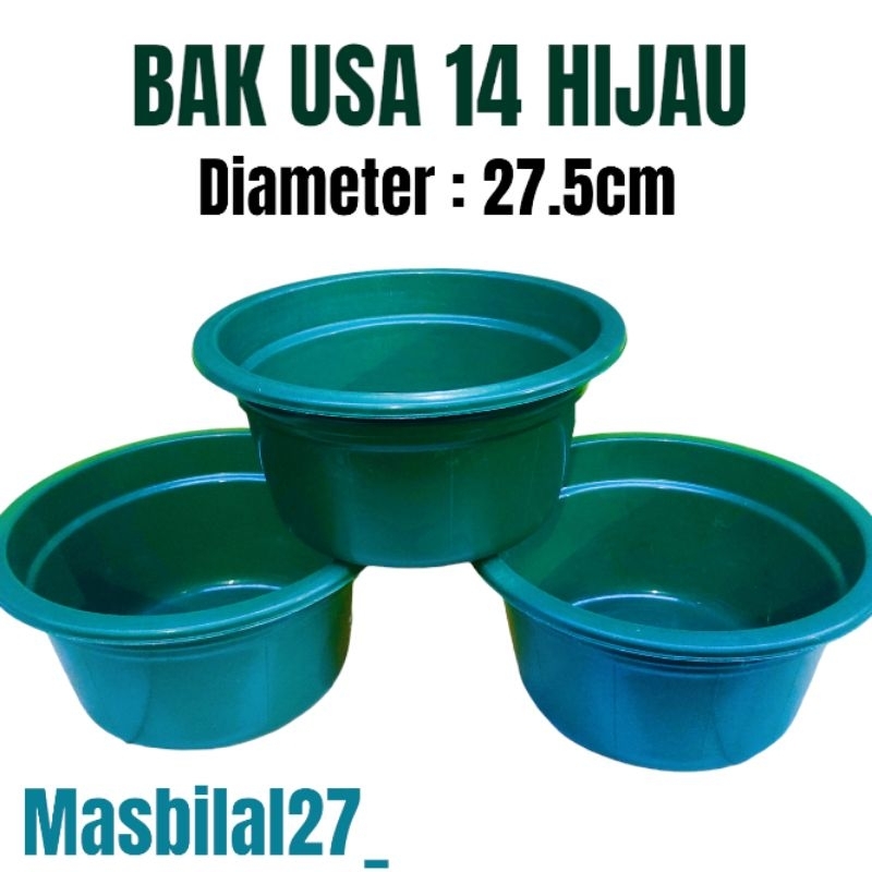 Jual BAK USA 14 HIJAU | Shopee Indonesia