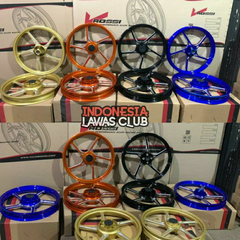 Jual velg vrossi sprint prime y copy enkei vnd ak55 jupiter z f1zr fizr | Shopee Indonesia