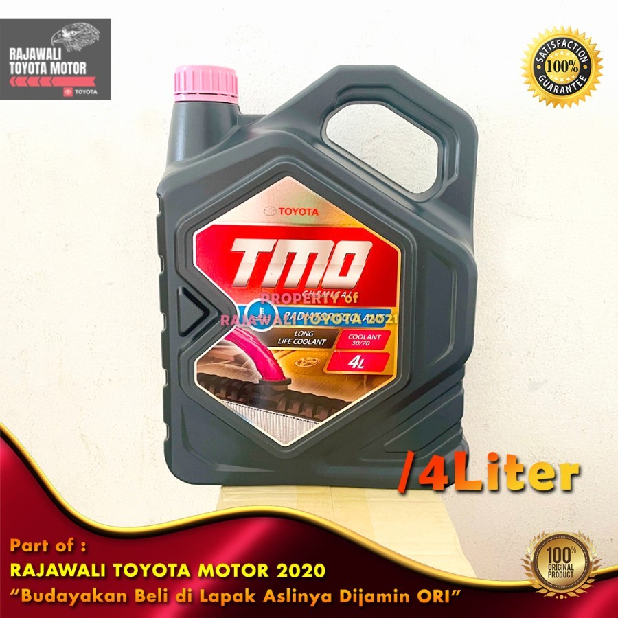 Jual Cairan Air Coolant Radiator TMO 30/70 Cairan Long Life 4L, 4Liter ...