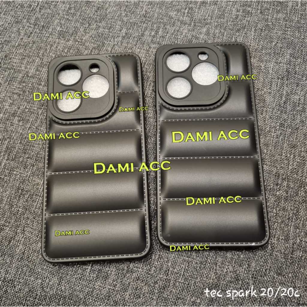 Jual Case Tecno Spark 20 Spark 20c Spark 20 Pro Bantal Case Soft Case Puffy Case Shopee Indonesia