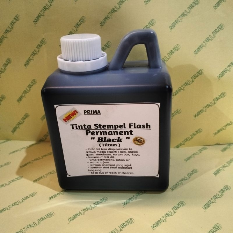 Jual TINTA PERMANEN FLASH MEDIA PLASTIK dll isi kemasan 500 Ml | Shopee ...
