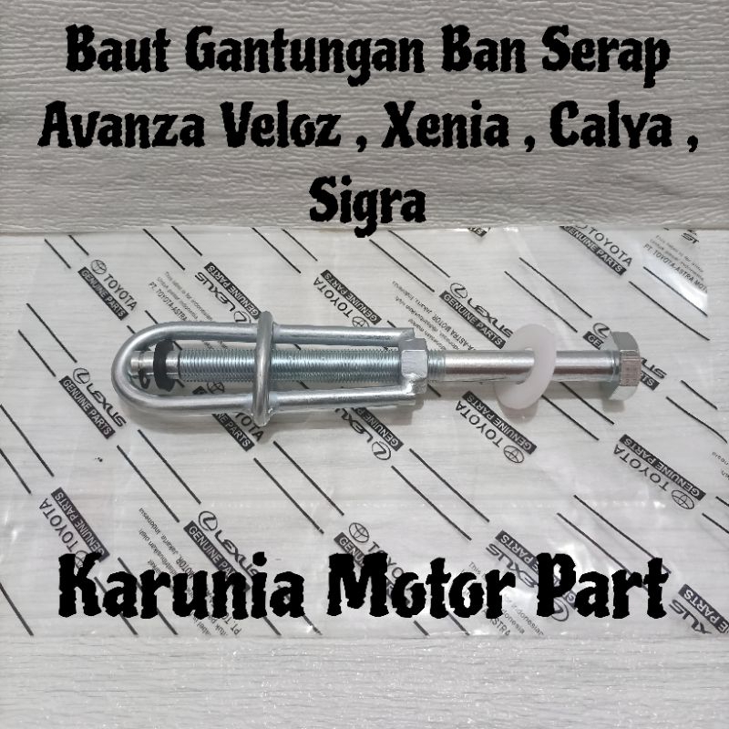 Jual Baut Gantungan Ban Serap Serep Avanza Veloz Xenia Calya Sigra ...