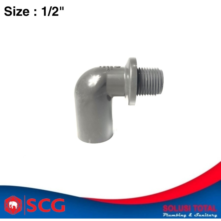 Jual Knee Drat Luar 1/2 Inch Valve Elbow 1/2" SCG | Shopee Indonesia