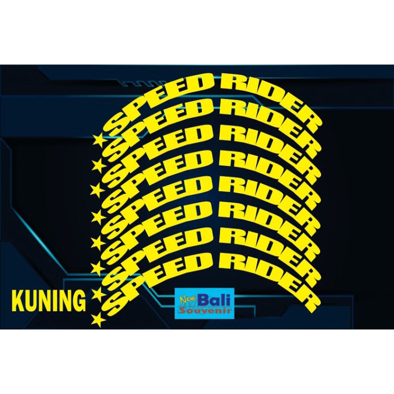 Jual stiker ban"SPEED RIDER" | Shopee Indonesia