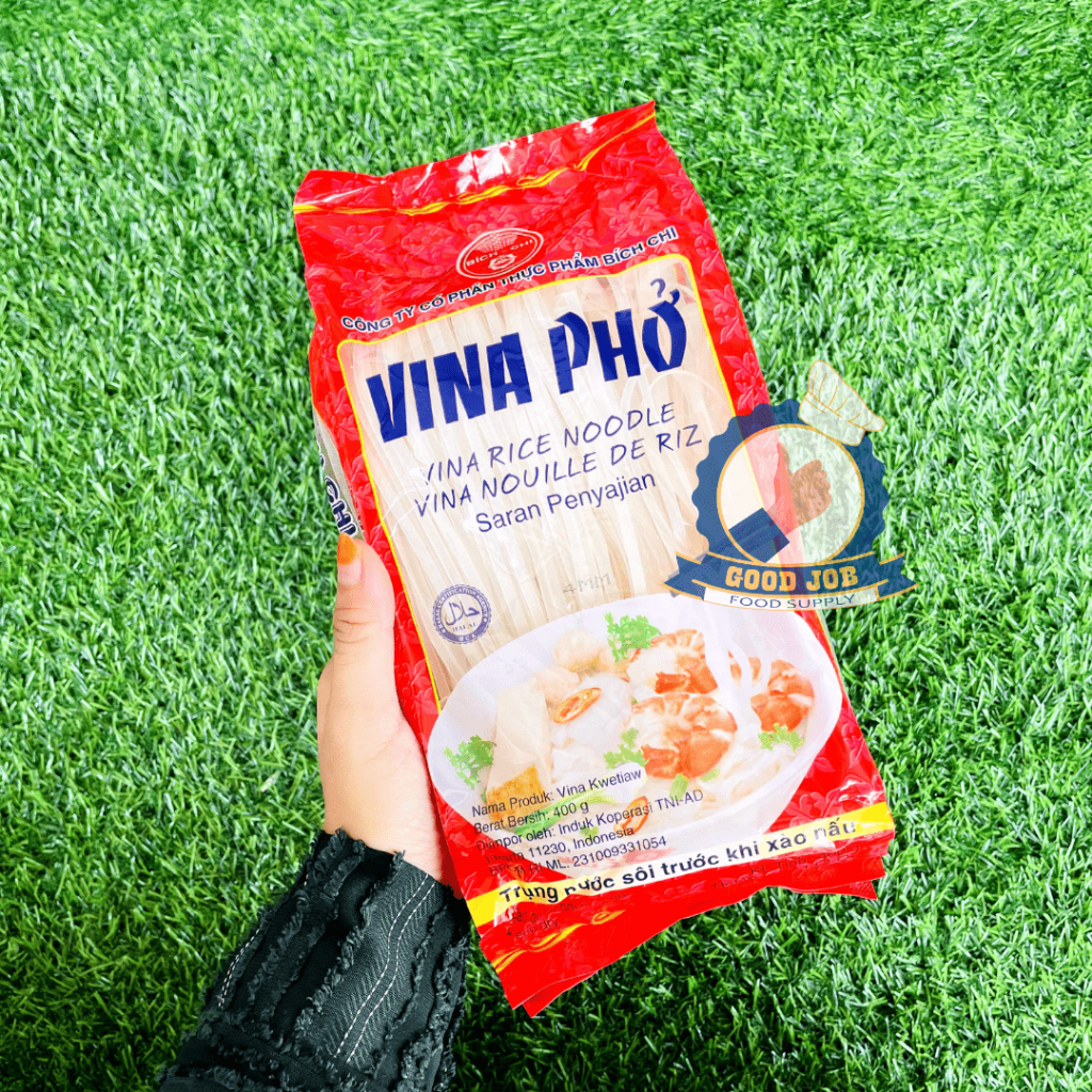 Jual BICH CHI VINA PHO Vietnam Rice Noodle 400 g - Kwetiau Mie Beras ...