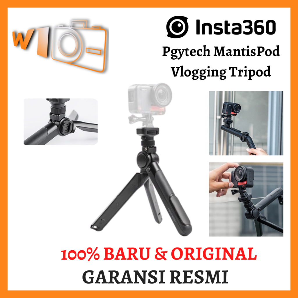 Jual Insta360 Pgytech MantisPod Vlogging Tripod Insta 360 Mantis Pod | Shopee Indonesia