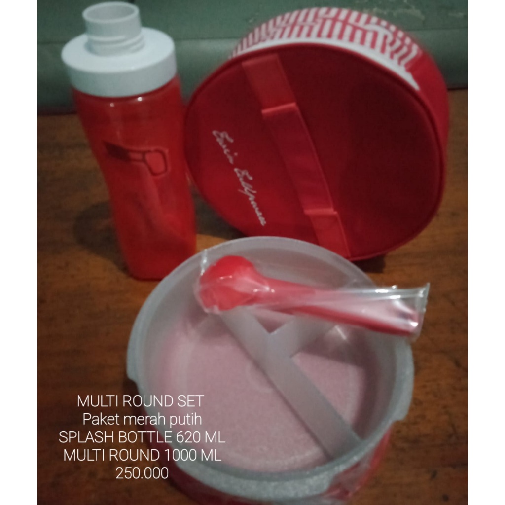 Jual TULIPWARE MULTI ROUND SET (PAKET MERAH PUTIH) | Shopee Indonesia