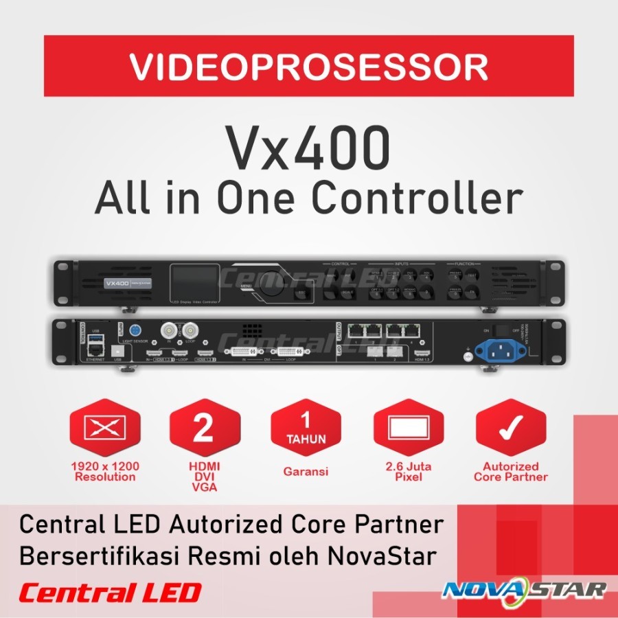 Jual VIDEOPROCESSOR / SENDING CARD VP NOVASTAR VX400 | Shopee Indonesia