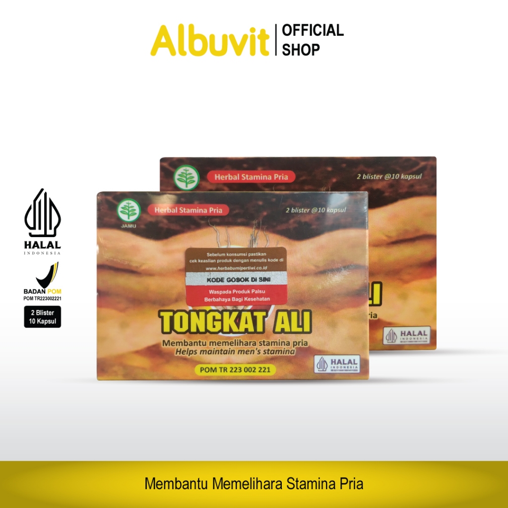 Jual Kapsul Herbal Jamu Obat Pasak Bumi Tongkat Ali Toga Nusantara ...