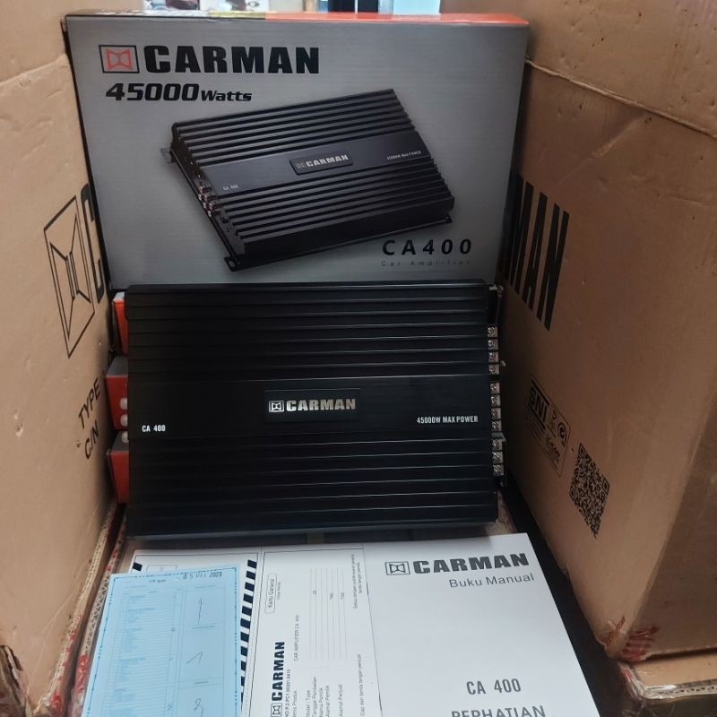 Jual Power mobil 4chanel amplifier CARMAN CA-480 4500watt | Shopee Indonesia
