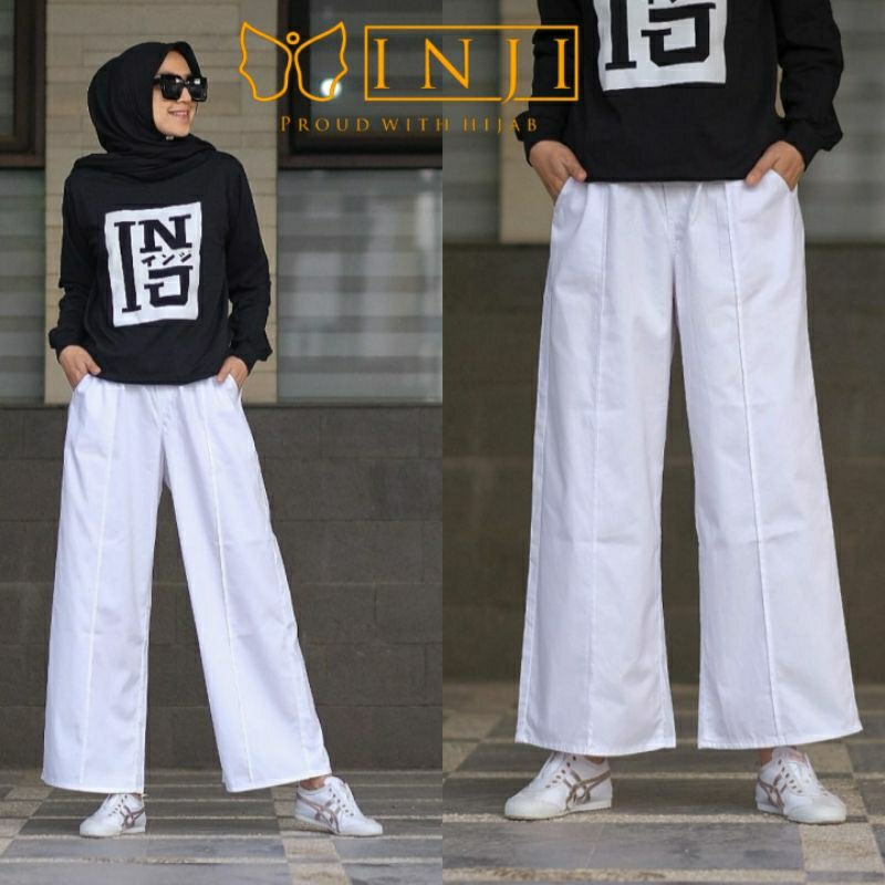 Jual KULOT PANTS ORIGINAL BY INJI (hanya bawahan saja) | Shopee Indonesia