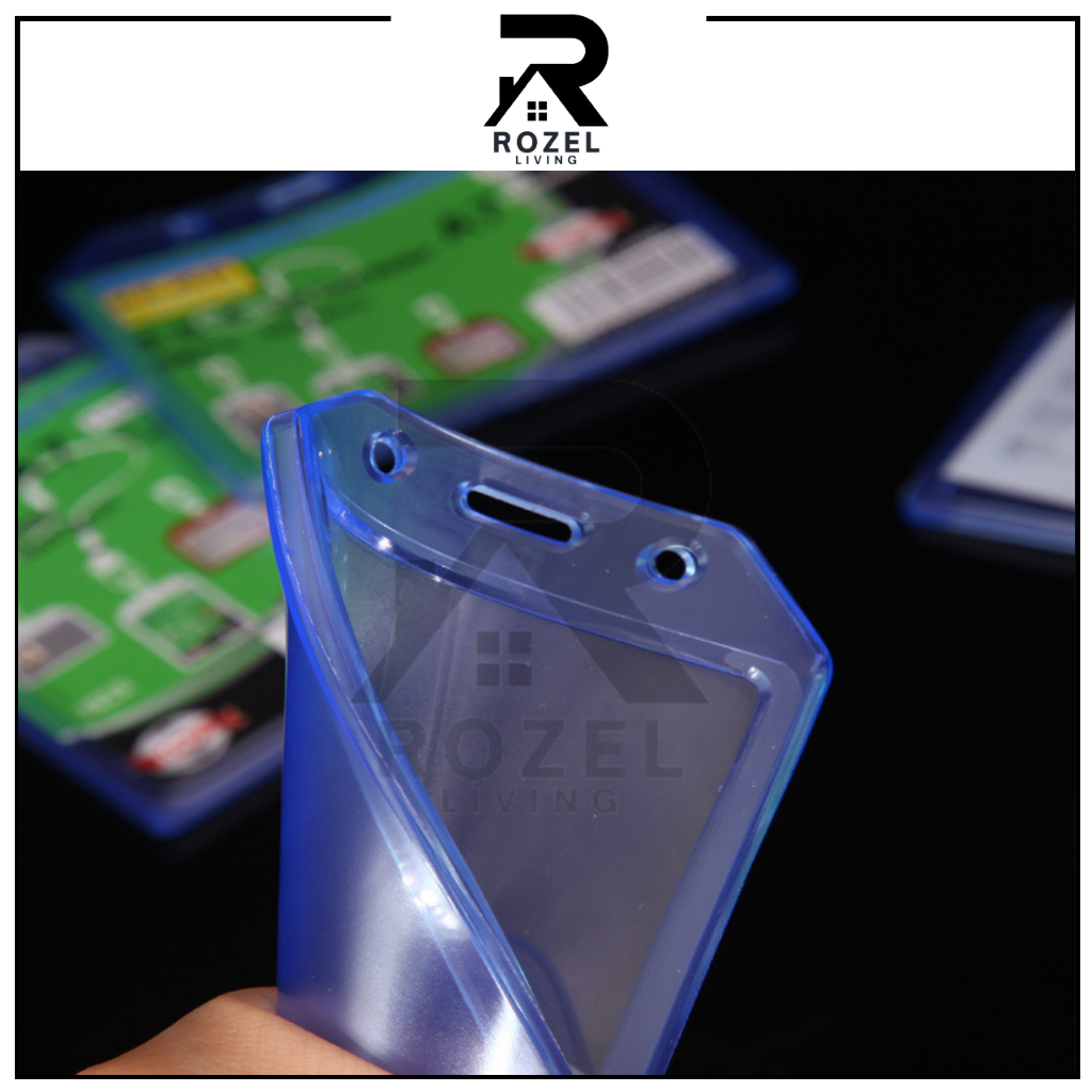 Jual ROZEL Flame Casing Tempat ID Card Holder Transparan / Tempat ID ...