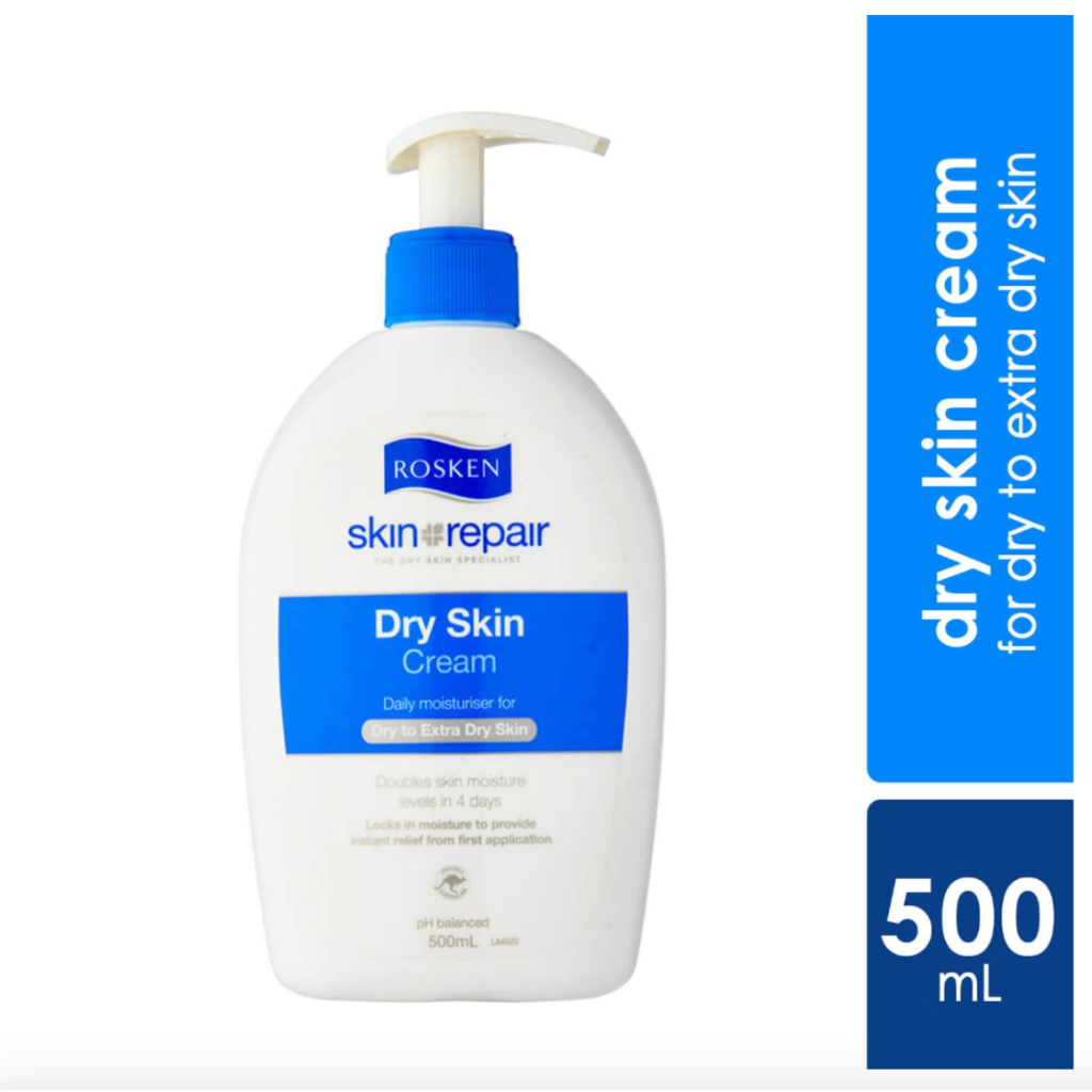 Jual Rosken Skin Repair Dry Skin Cream Lotion 500 ml | Shopee Indonesia