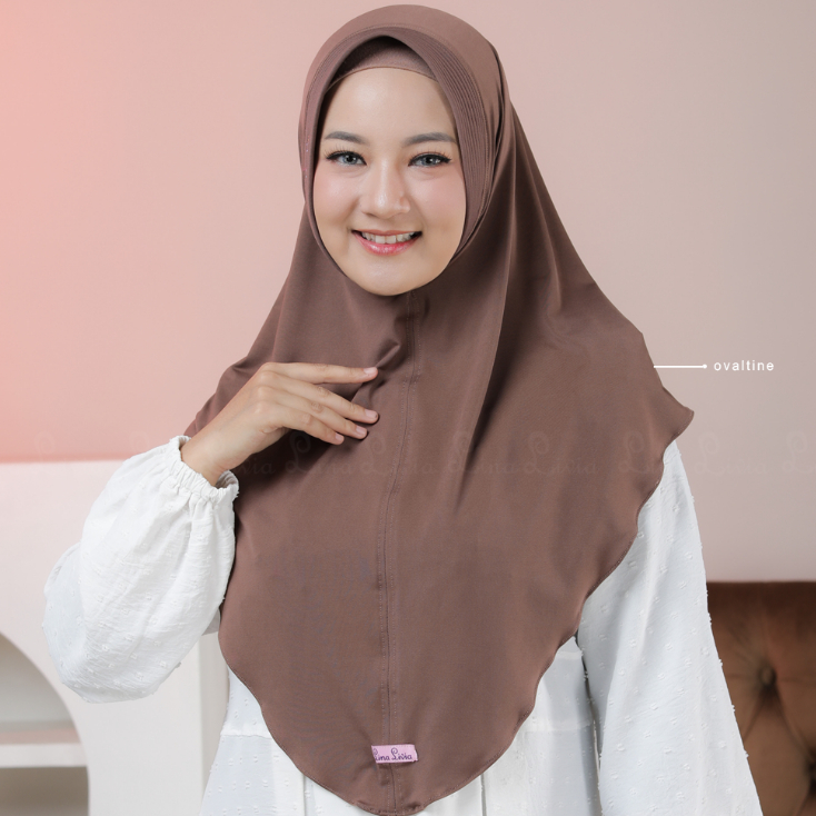 Jual Hijab Instan Jilbab Bergo Wanita Muslim Khalisa Standard Linalivia | Shopee Indonesia