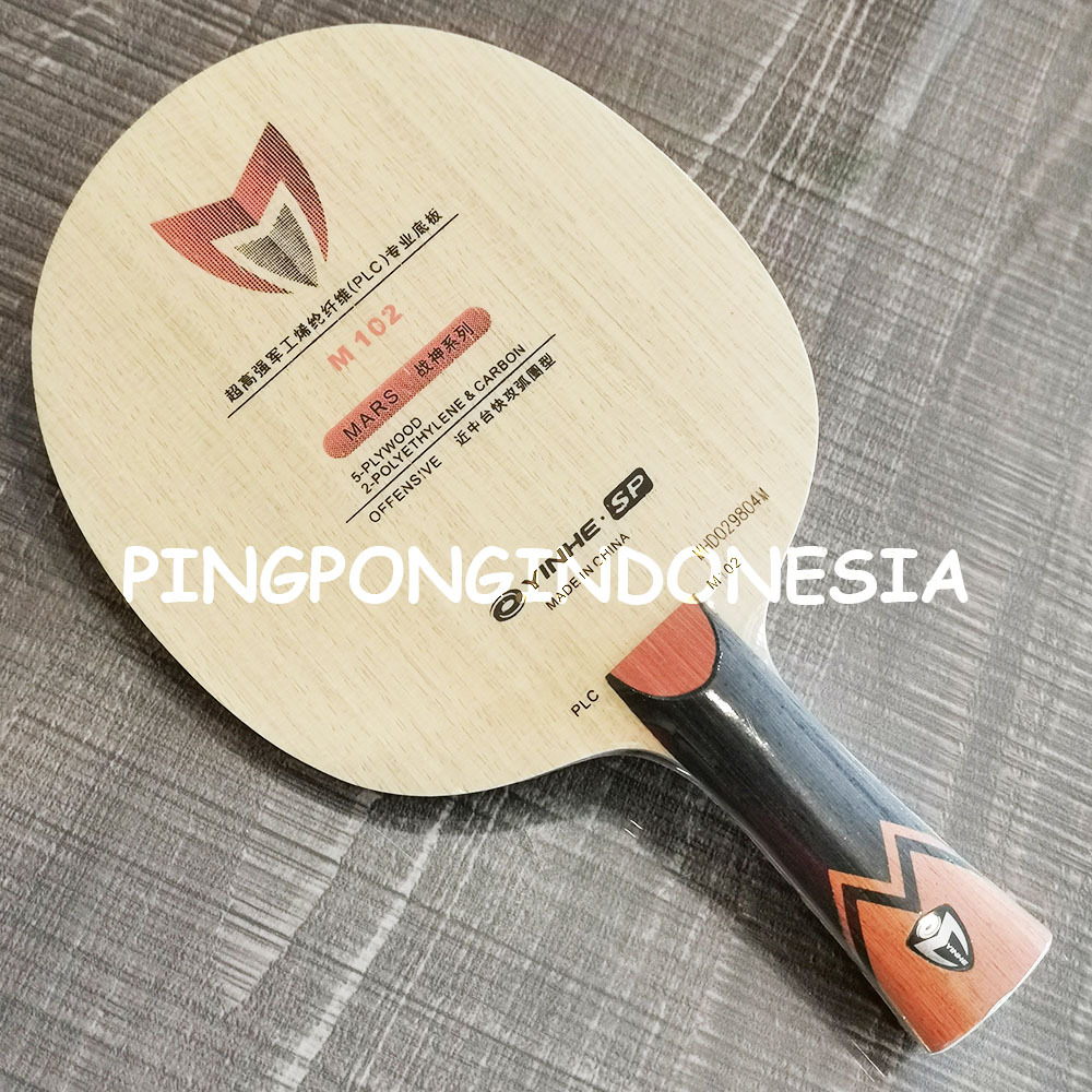 Jual Yinhe Mars M102 - Kayu Pingpong Bet Tenis Meja Blade Bat M 102 | Shopee Indonesia